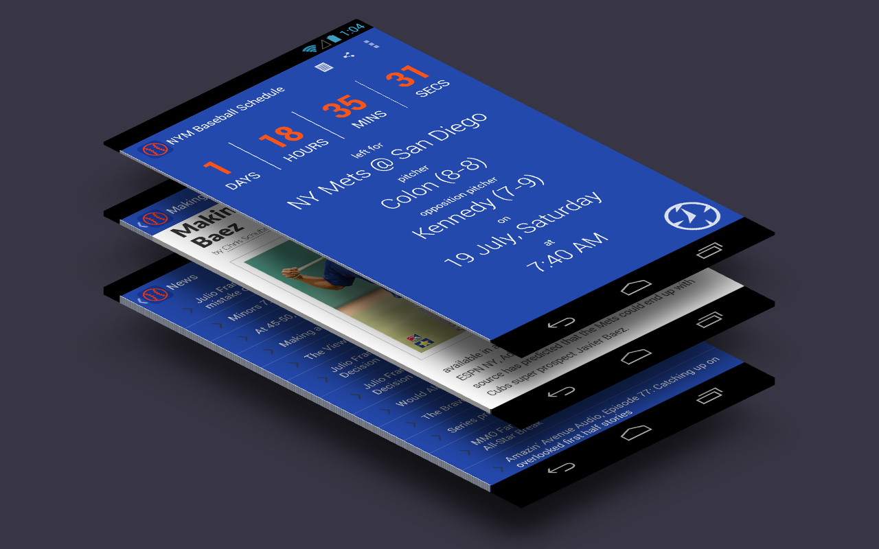 NYM Baseball Schedule - App on Amazon Appstore