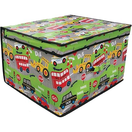 Large Collapsible Jumbo Storage Box Folding Storage Chest Kids Room ...