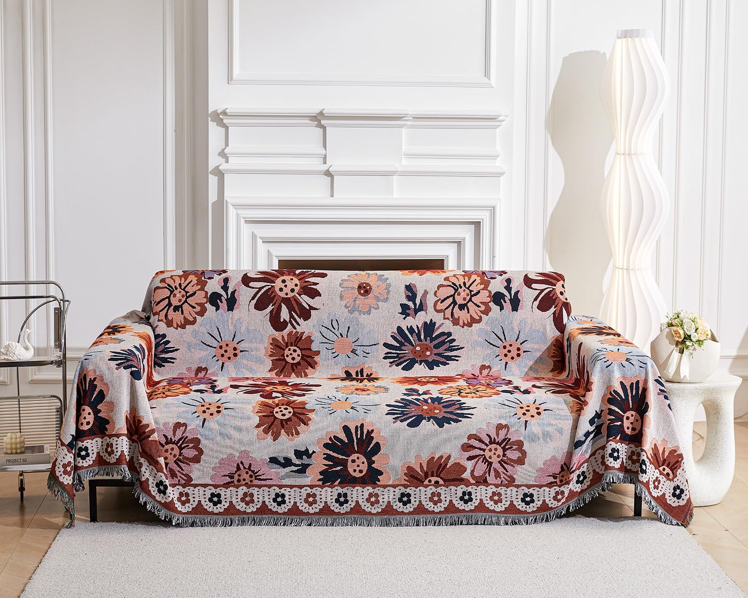 Amazon.com: AIVIA Couch Cover Sheet Blanket, Oversized Covers for 3-4 ...