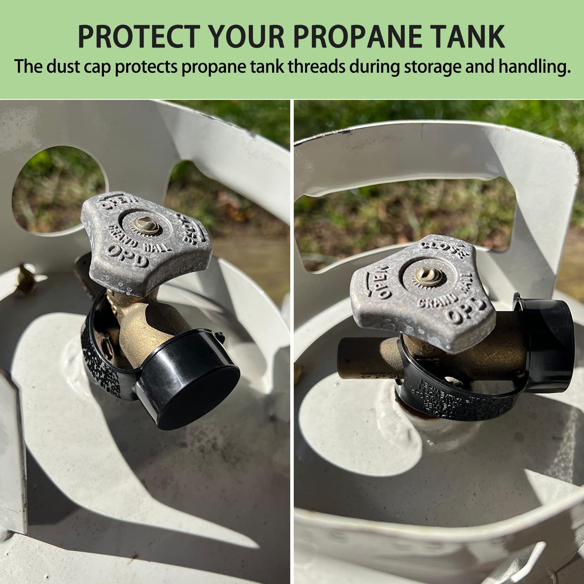 Snapklik.com : Timsec 10Pcs QCC1 Dust Caps For Propane Adapter And ...
