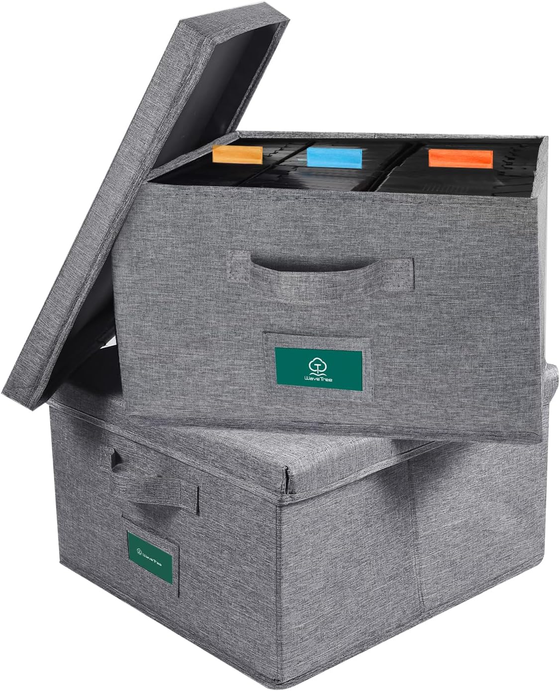 Amazon.com: TWAVETREE VHS Storage Box with Lid pack of 2, Practical VHS ...