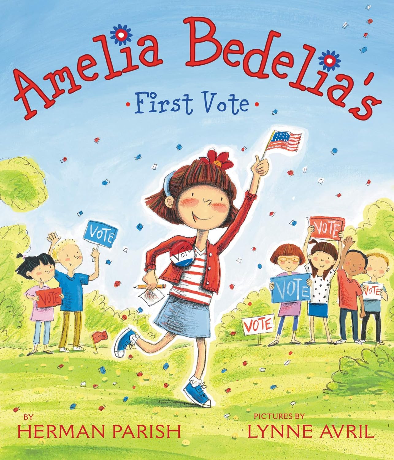 Amazon.com: Amelia Bedelia's First Vote: 9780062094070: Parish, Herman, Avril, Lynne: Books