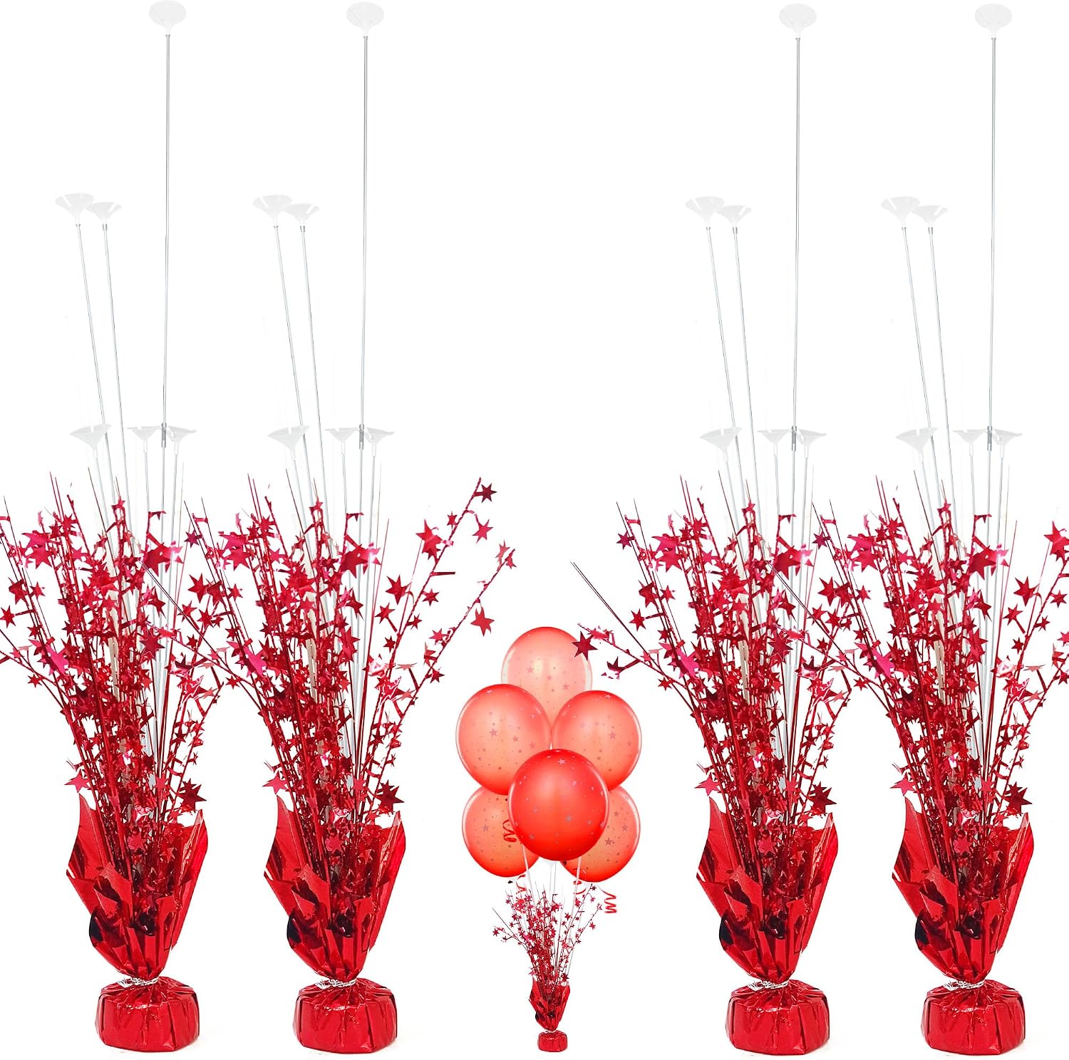 Amazon.com: Balloon Stand Kit for Table Centerpiece Balloon Sticks with ...