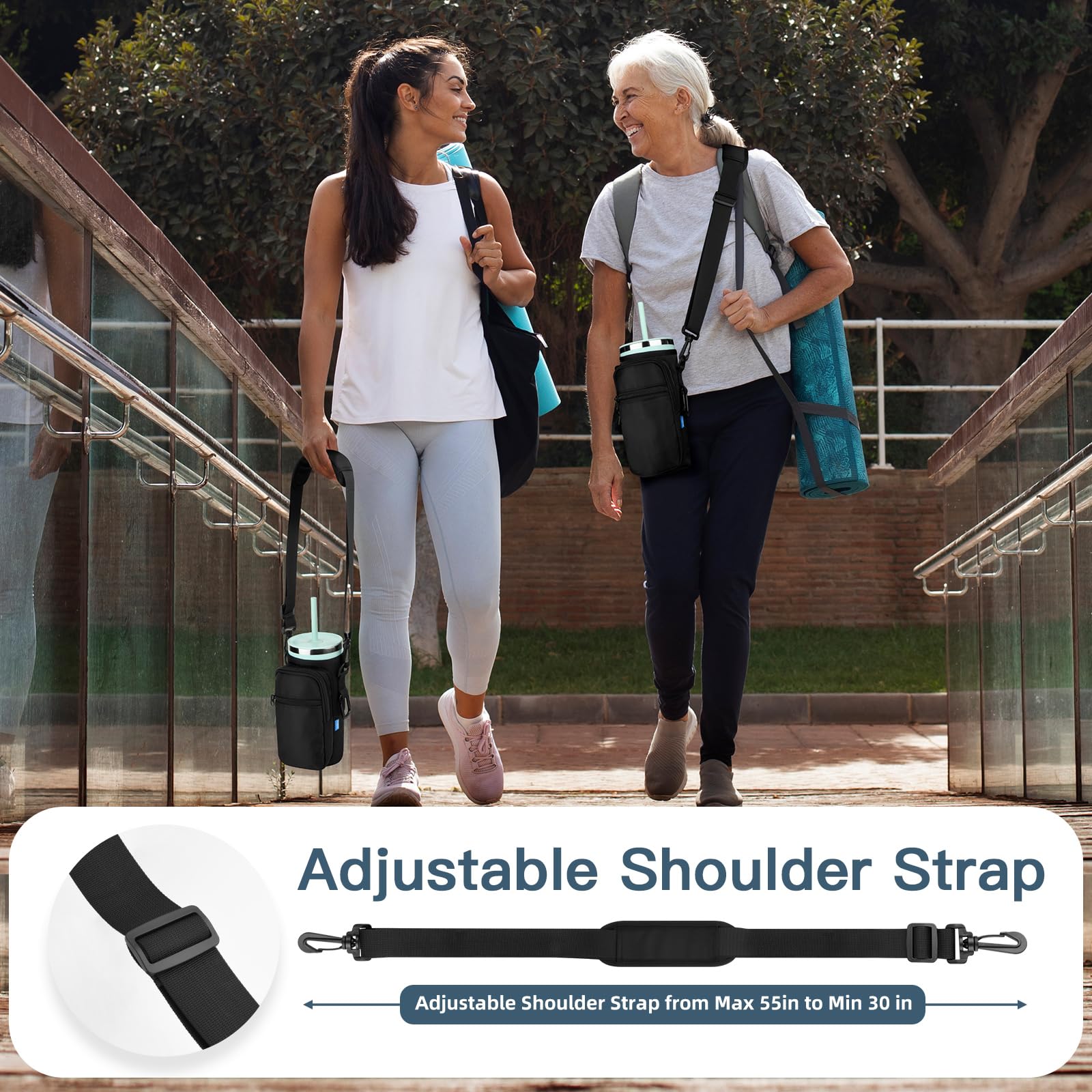 Snapklik.com : Xxeciz Water Bottle Carrier Bag For Hydro Flask Travel ...