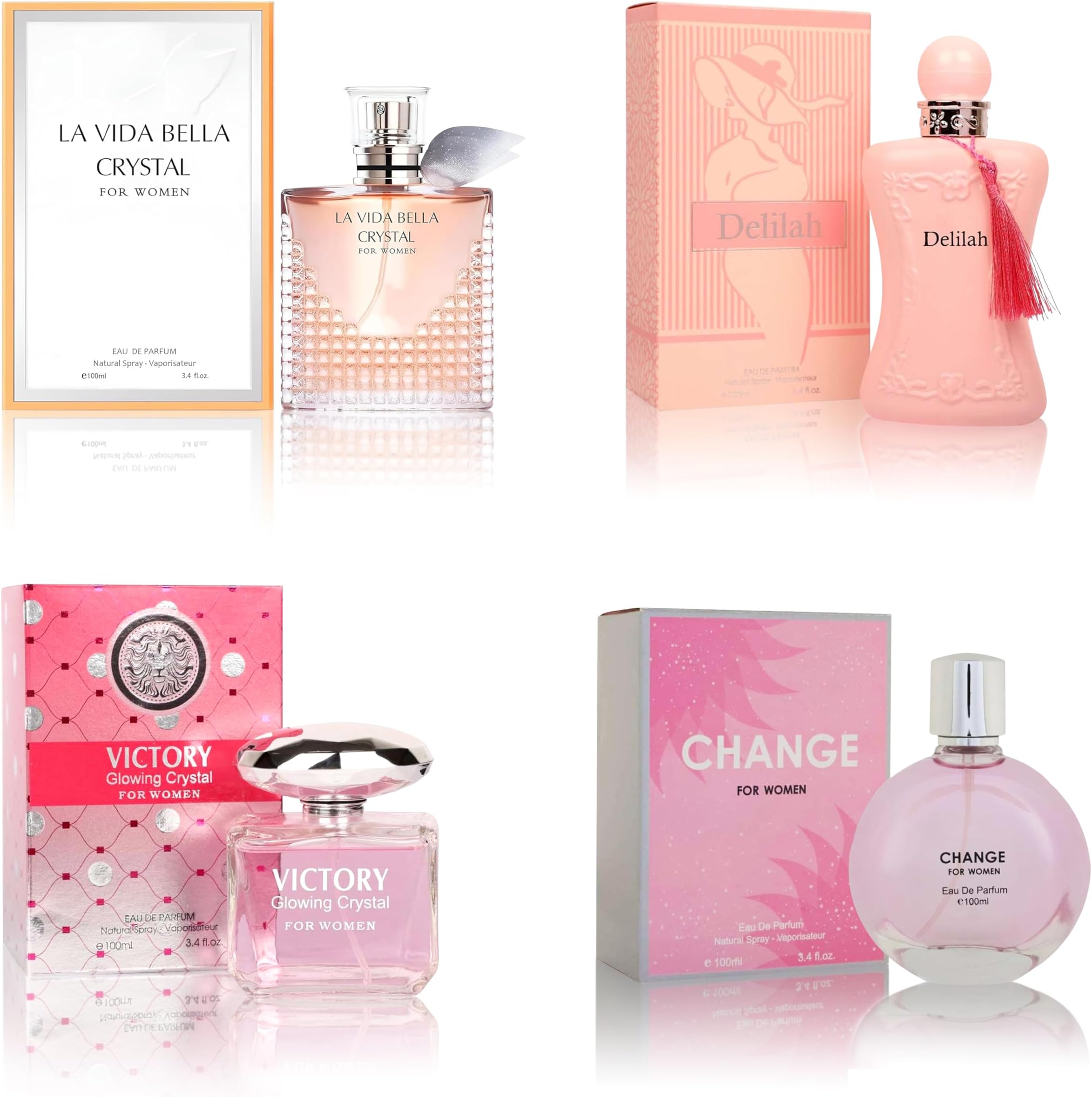 Amazon.com : Ziing Women Perfume Set Eau De Parfume Notes of Amber ...