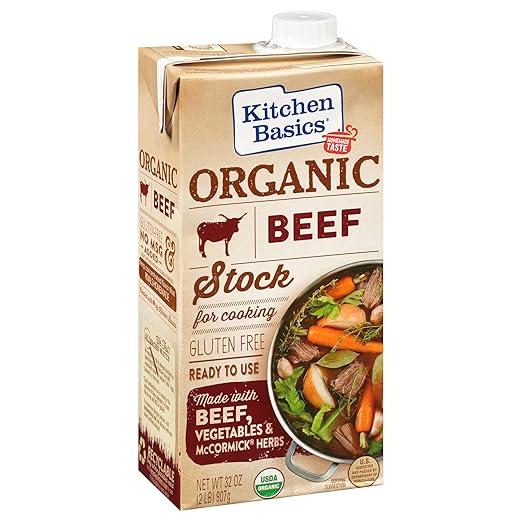 Amazon.com : Kitchen Basics Organic Beef Stock, 32 Fl Oz : Everything Else