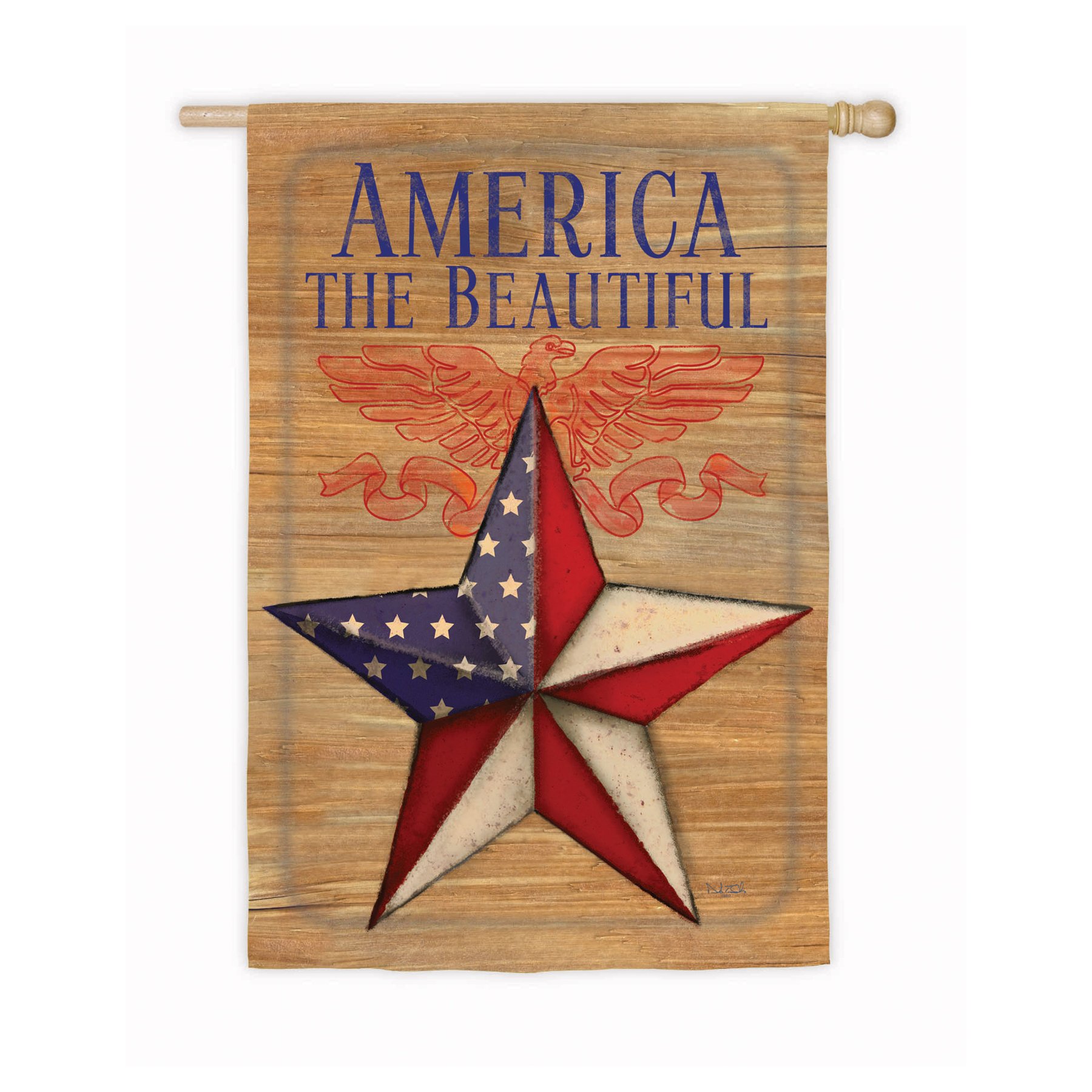 Amazon.com : US Flag Store Patriotic Welcome Flag, America The ...