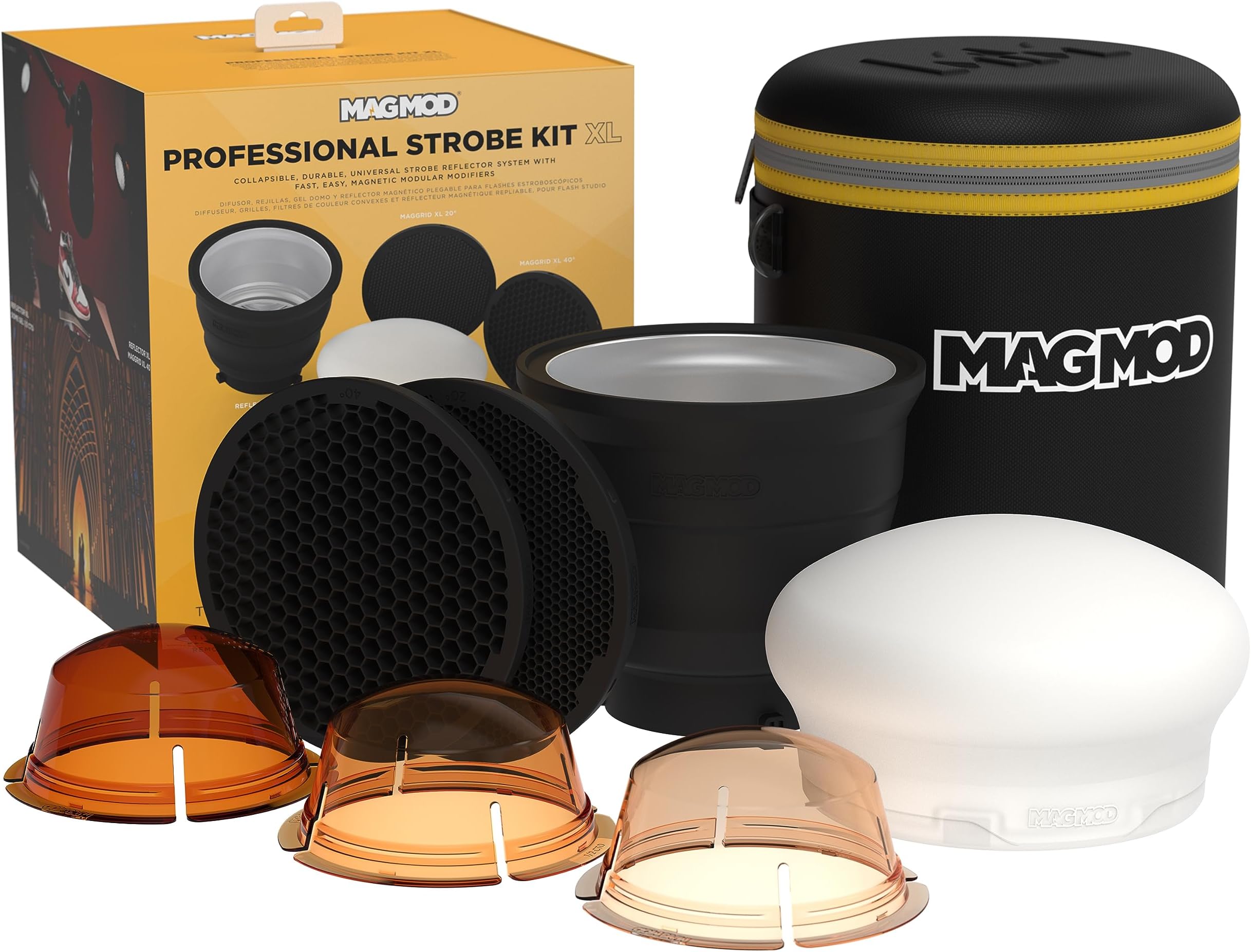 Amazon.com : MagMod Professional Strobe Kit XL, Collapsible & Durable ...