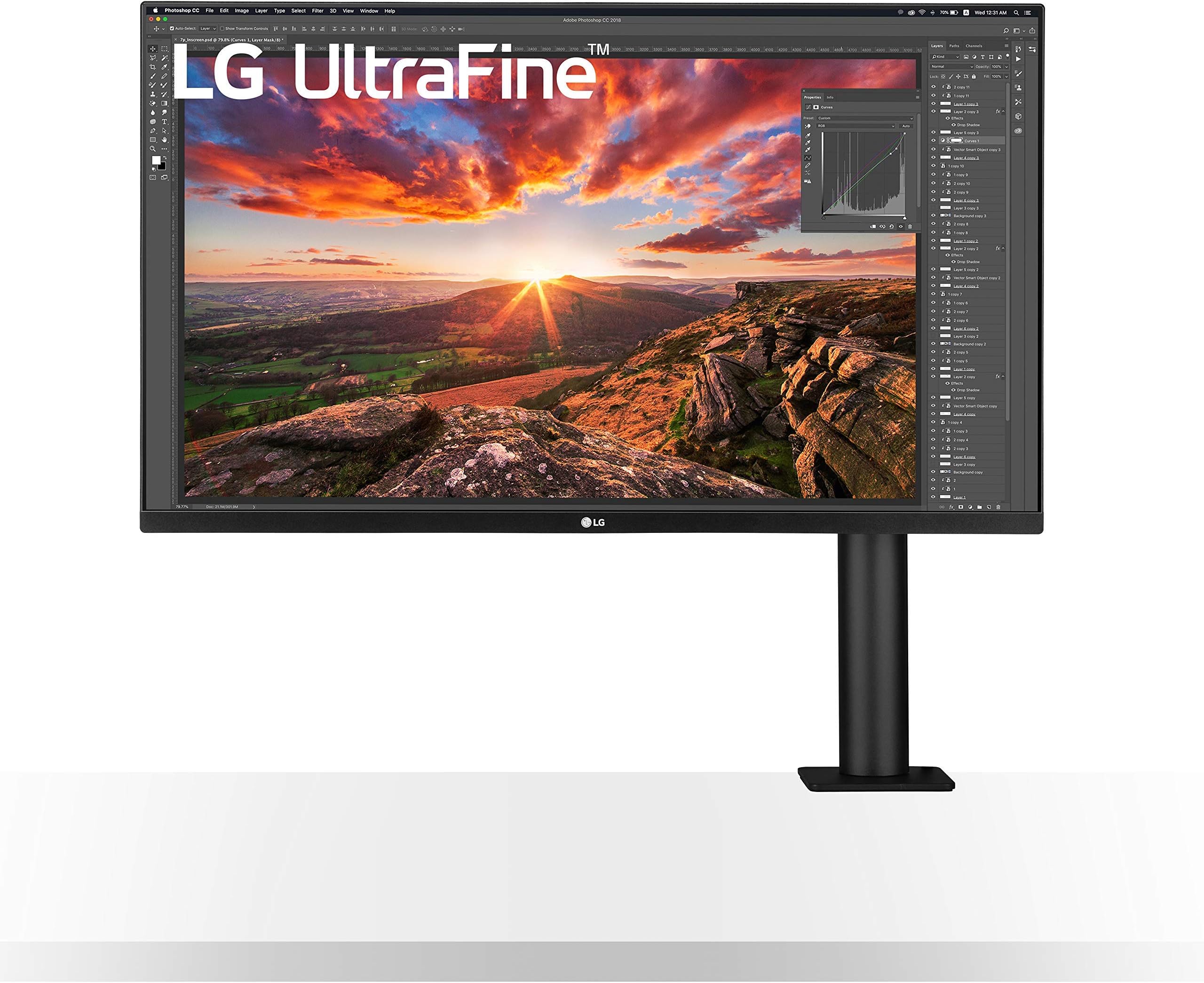 LG Electronics 81.28 Cm (32 Inch) 4K-Uhd (3840 X 2160) Vesa Display HDR ...