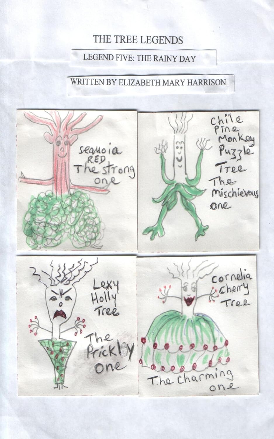 The Tree Legends Legend Five: The Rainy Day: Elizabeth Mary Harrison ...