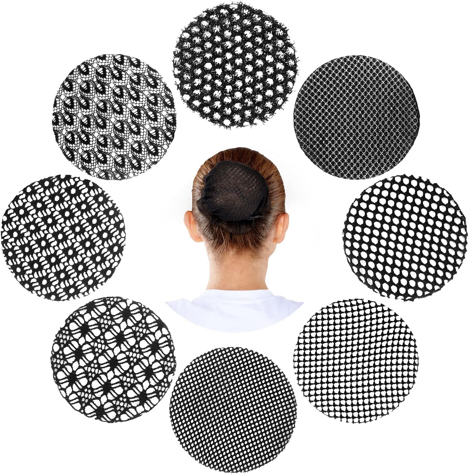 Amazon.com: YGDZ Hair Nets Set - 40 Invisible Mesh Nets for Ballet Buns ...