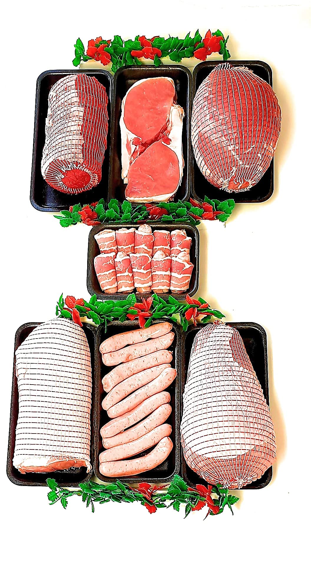Buy Shukers Butchers Family Easter Meat Hamper Turkey Beef Pork Gammon ...