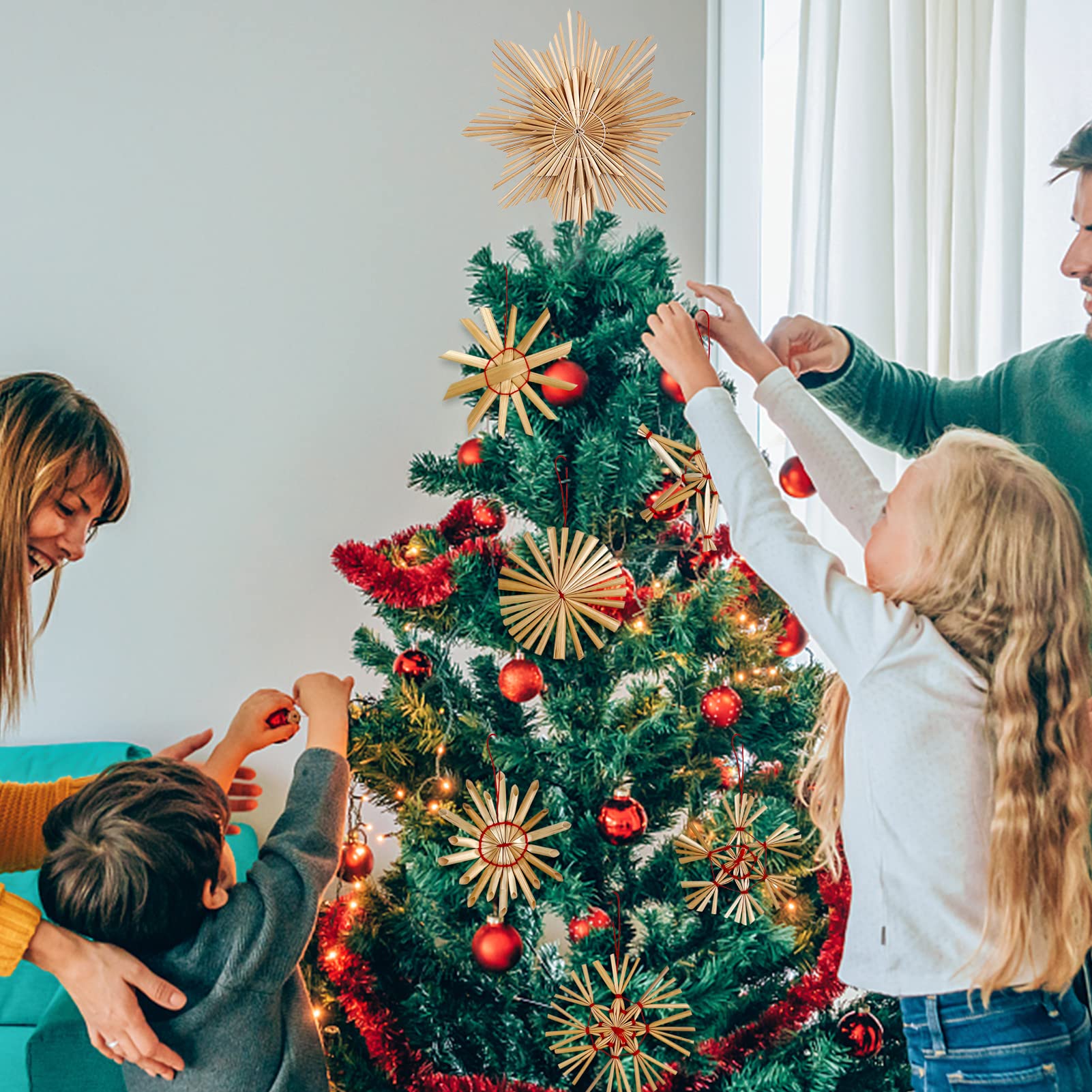 Straw Tree Topper