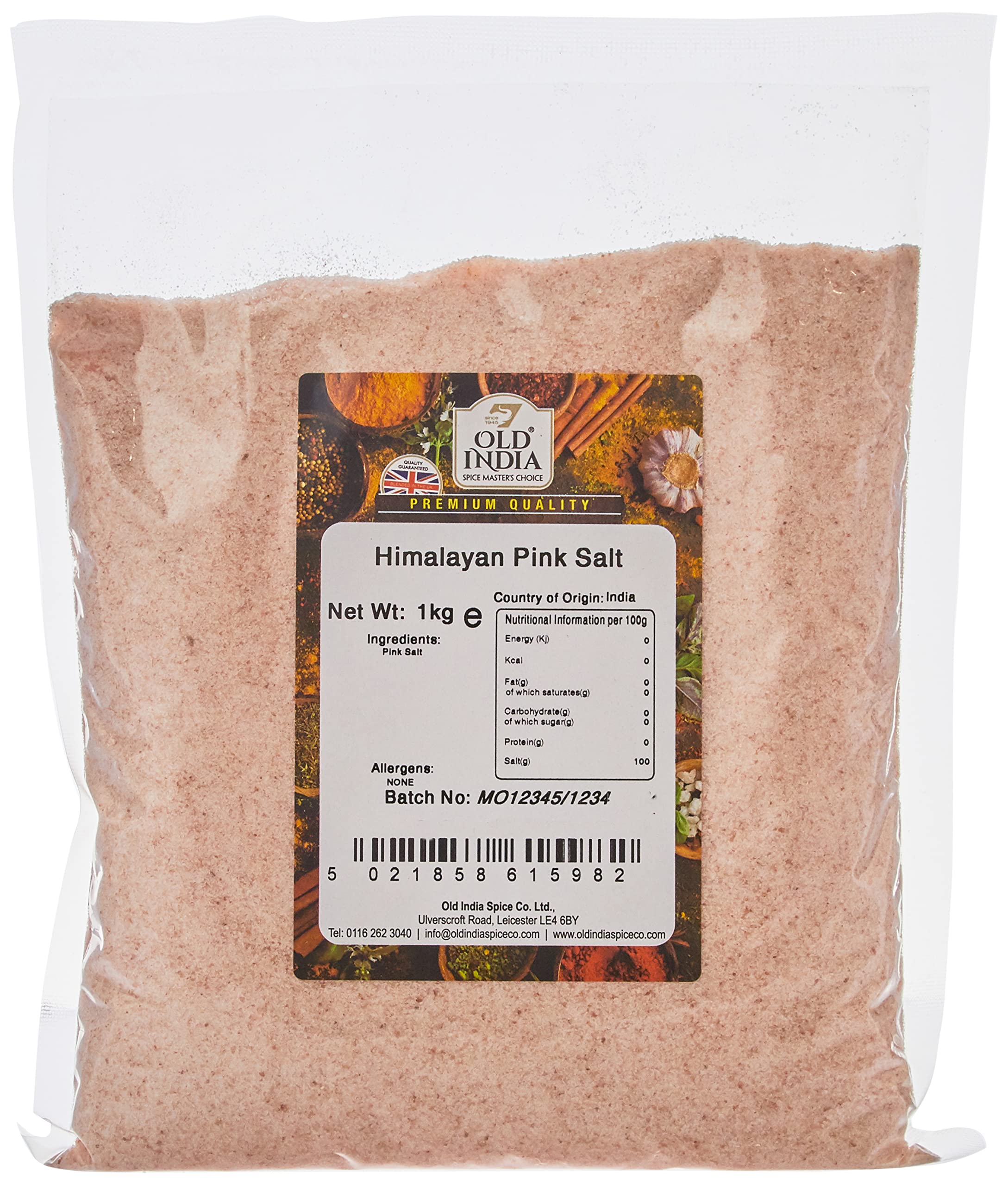 Old India Himalayan Pink Salt 1kg : Amazon.co.uk: Grocery