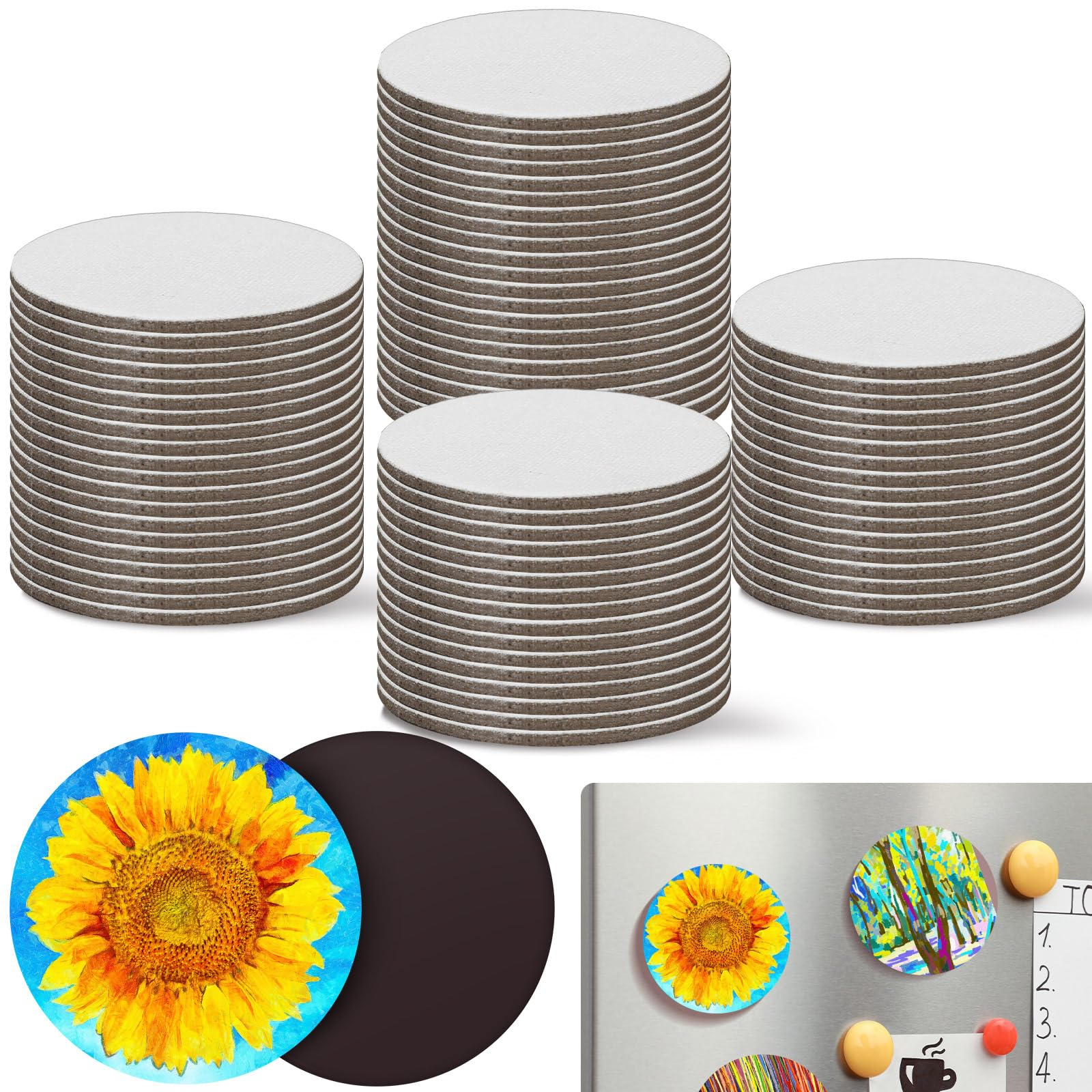 Snapklik.com : Nezyo 75 Pieces Magnetic Painting Canvas Panel Mini ...