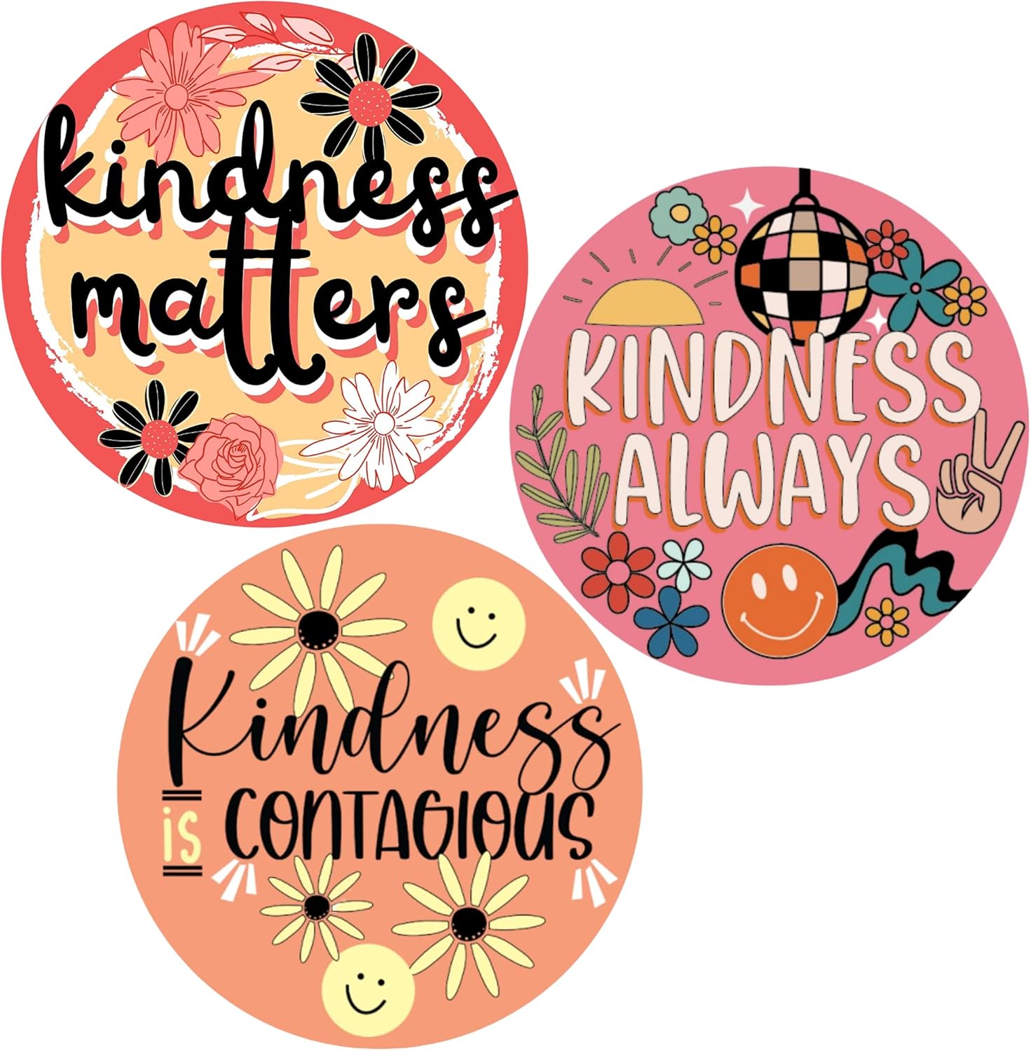 Amazon.com: Assorted Kindness Magnets, Inspirational Decals for Car ...