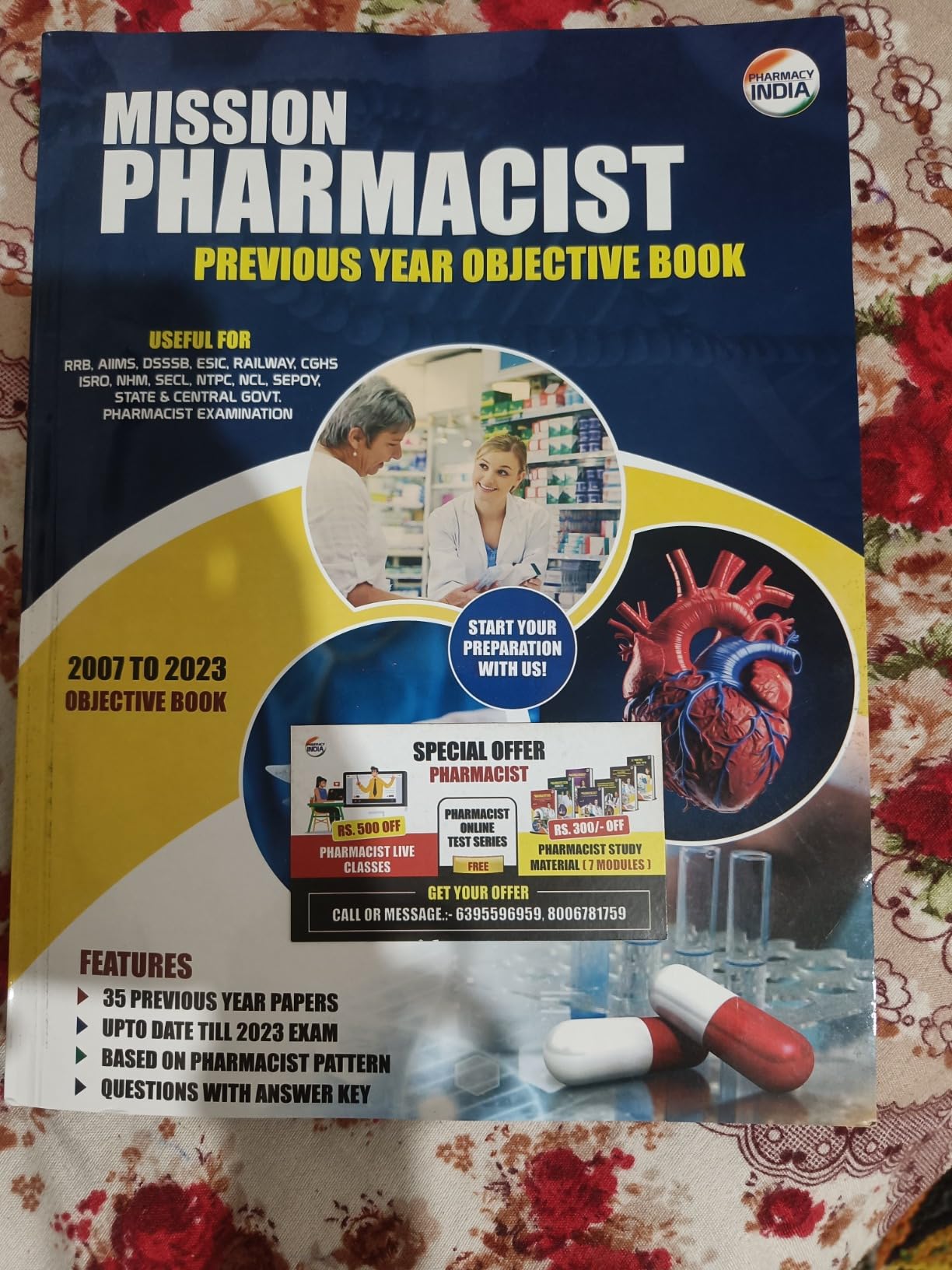 Buy Mission Pharmacist Book Online at Low Prices in India | Mission ...