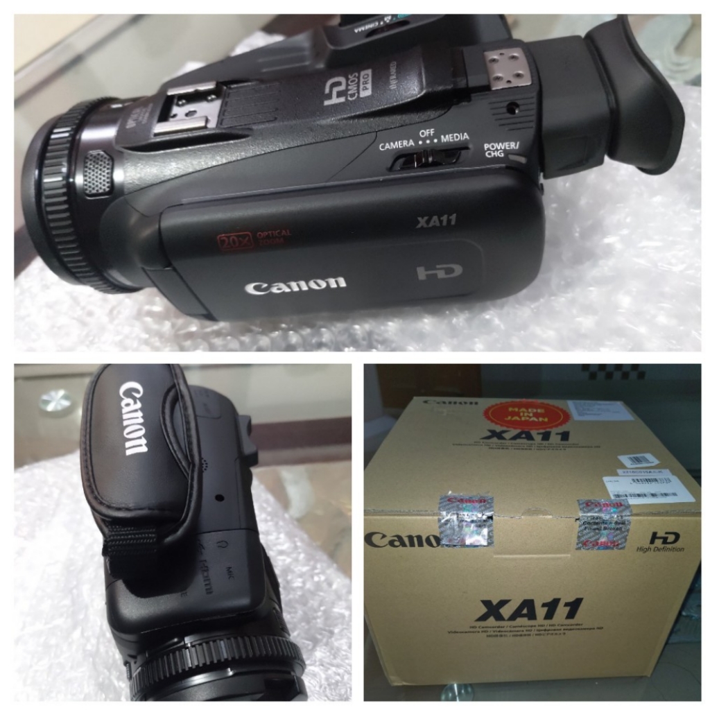 Buy Canon XA11 Professional Camcorder, Optical, Black Online at Low ...