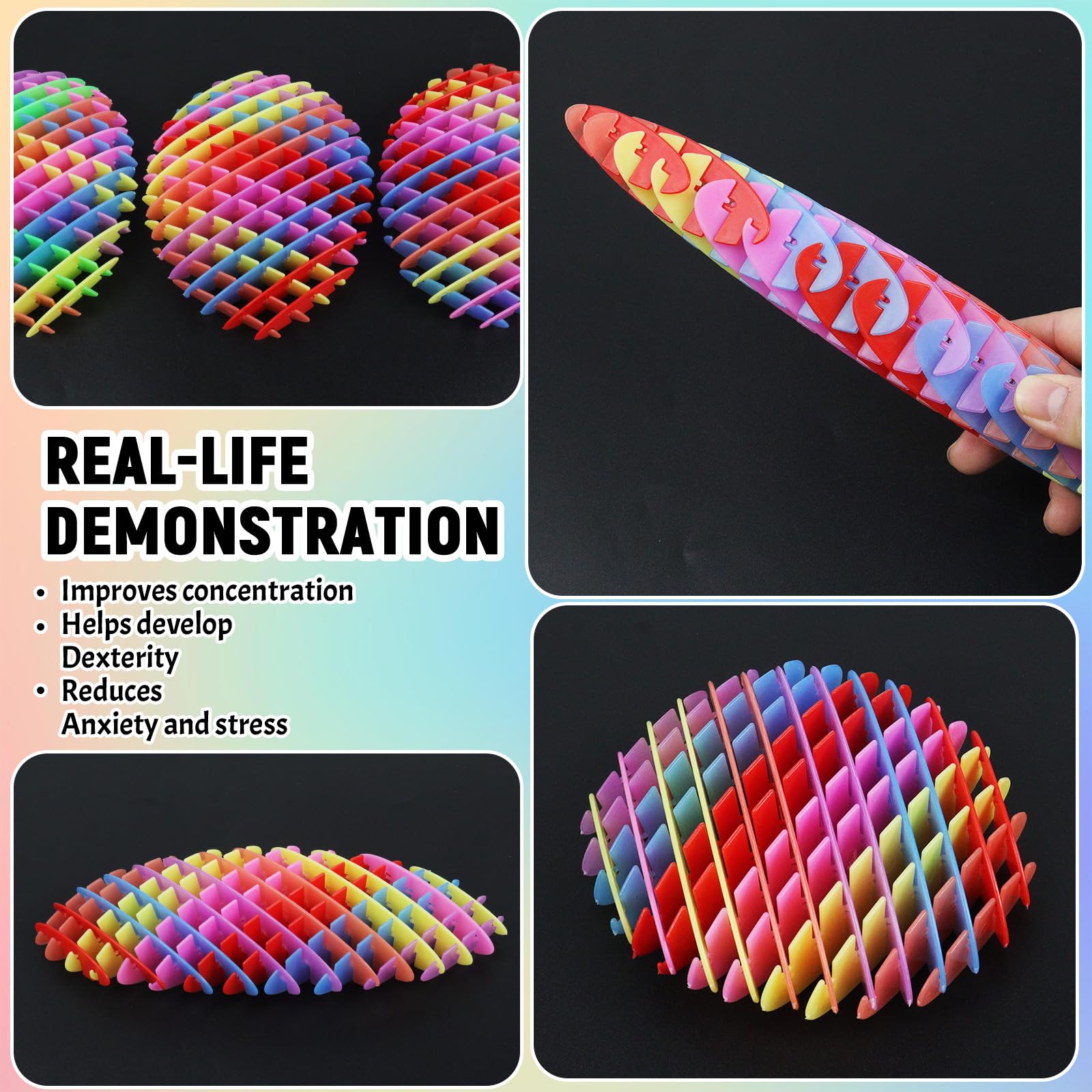 Fidget Worm Toy, Worm Big Fidget Toys Adults and Kids, Funny Stretchy ...