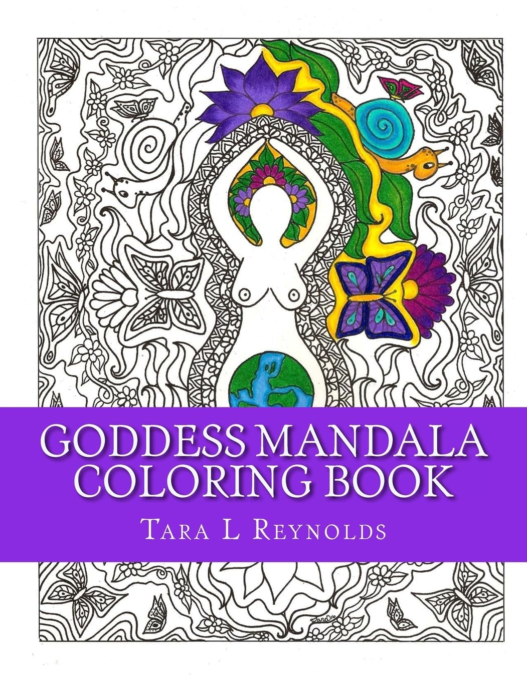 Amazon.com: Goddess Mandala Coloring Book: 9781530785919: Reynolds ...