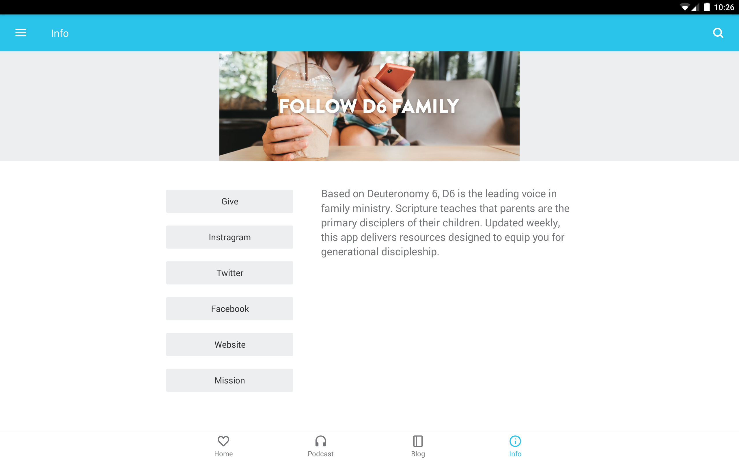 The D6 Family App - App on Amazon Appstore