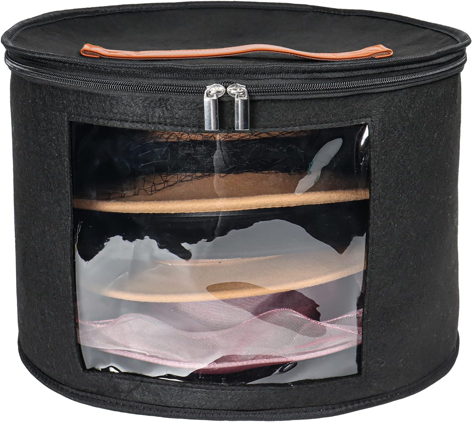 Amazon.com - Pangda Cardboard Hat Box with Lid, Octagonal Hat Box ...