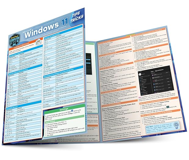Microsoft Windows 11 - Tips & Tricks: QuickStudy Laminated Computer Reference Guide: Gatto ...