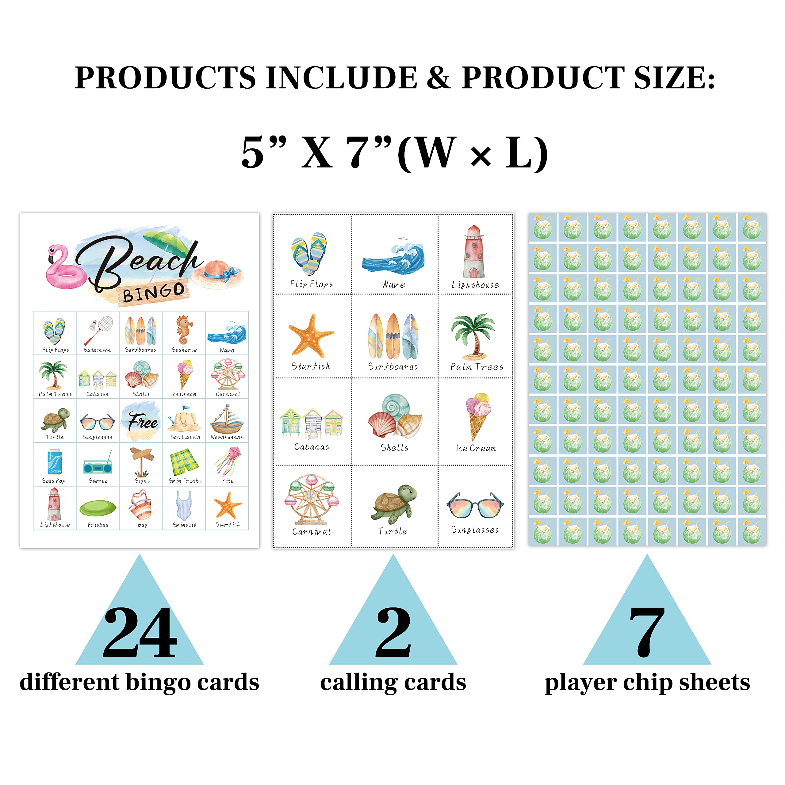 Beach Bingo Cards To Print Printable Beach Bingo To Play At The Beach
