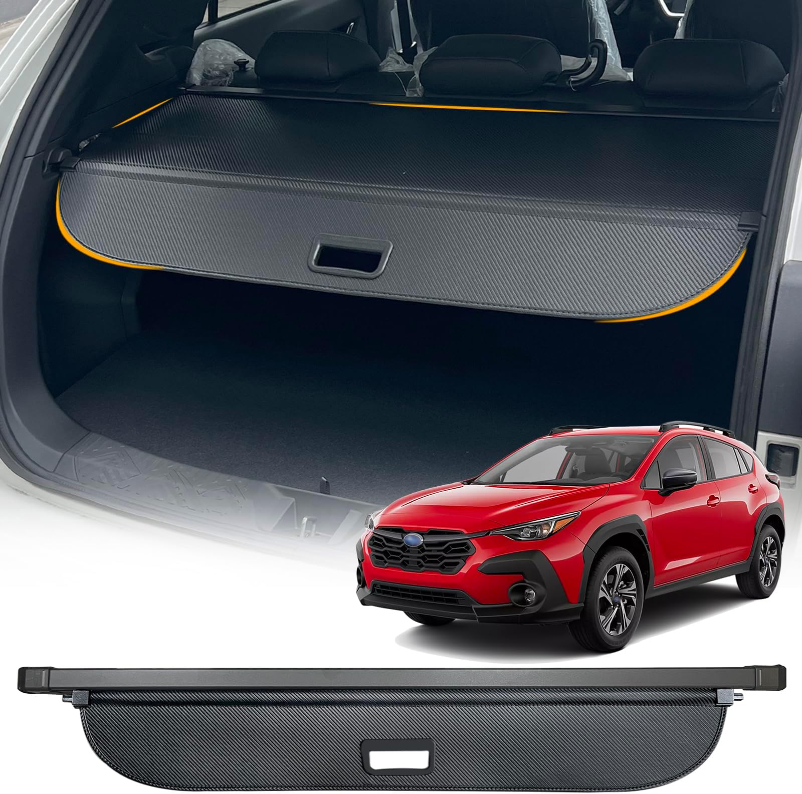 Amazon.com: Liizoo Cargo Cover Fits for Subaru XV Crosstrek 2012 2013 ...