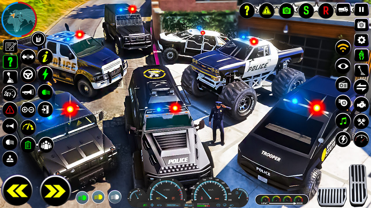 Police Car Driving Simulator Multiplayer Offline Games: Real Open World ...