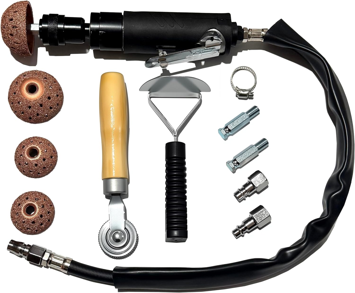 Amazon.com: JAVENYIMAN Car Air Tire Repair Polish Patch Tools Set ...