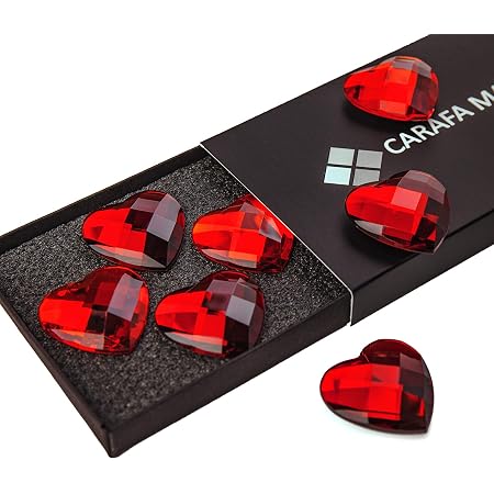 Amazon.com: Colorful Heart Magnets 7-Pack – Cute Board Locker ...