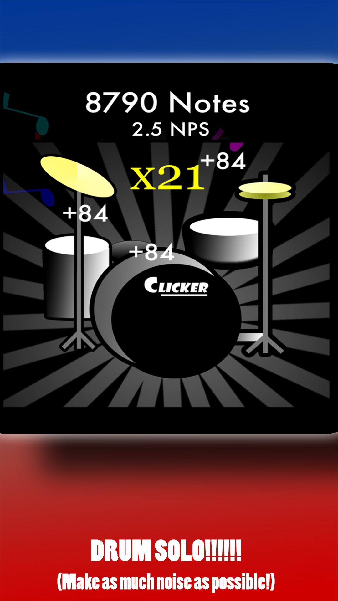 Aplicación Drumkit Clicker TV en Amazon Appstore