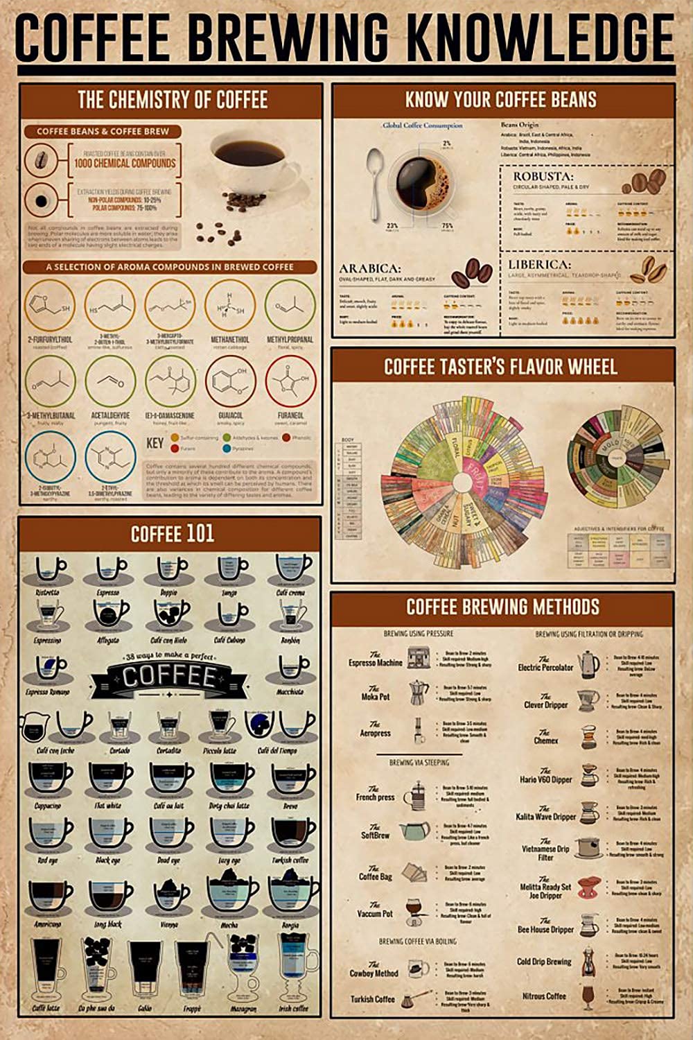 Kitchen Infographic Poster