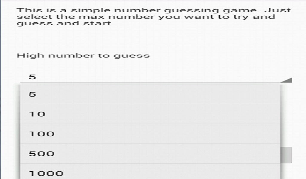 Number Guess - App on Amazon Appstore