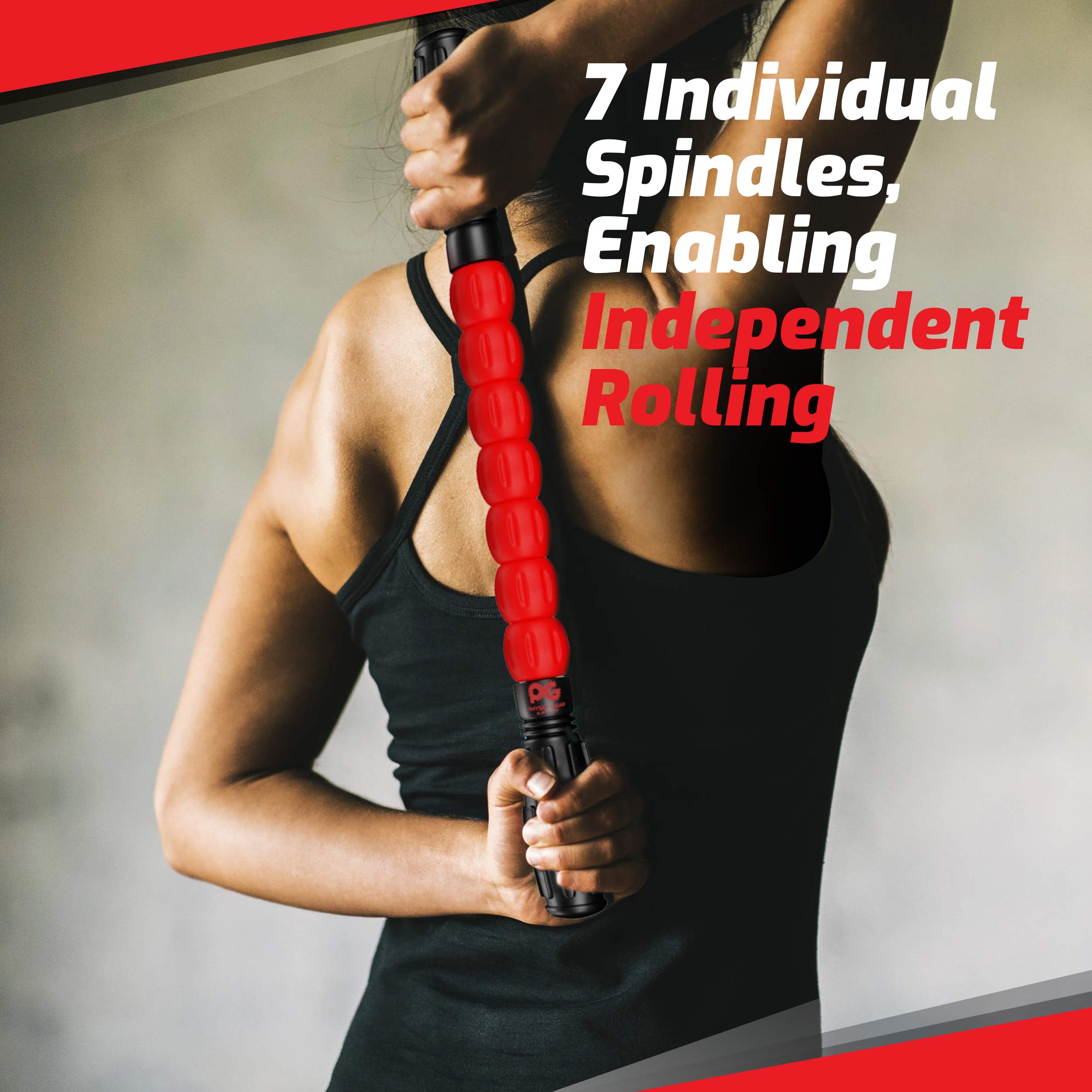 Snapklik.com : Physix Gear Muscle Roller Stick - Deep Tissue Massage ...