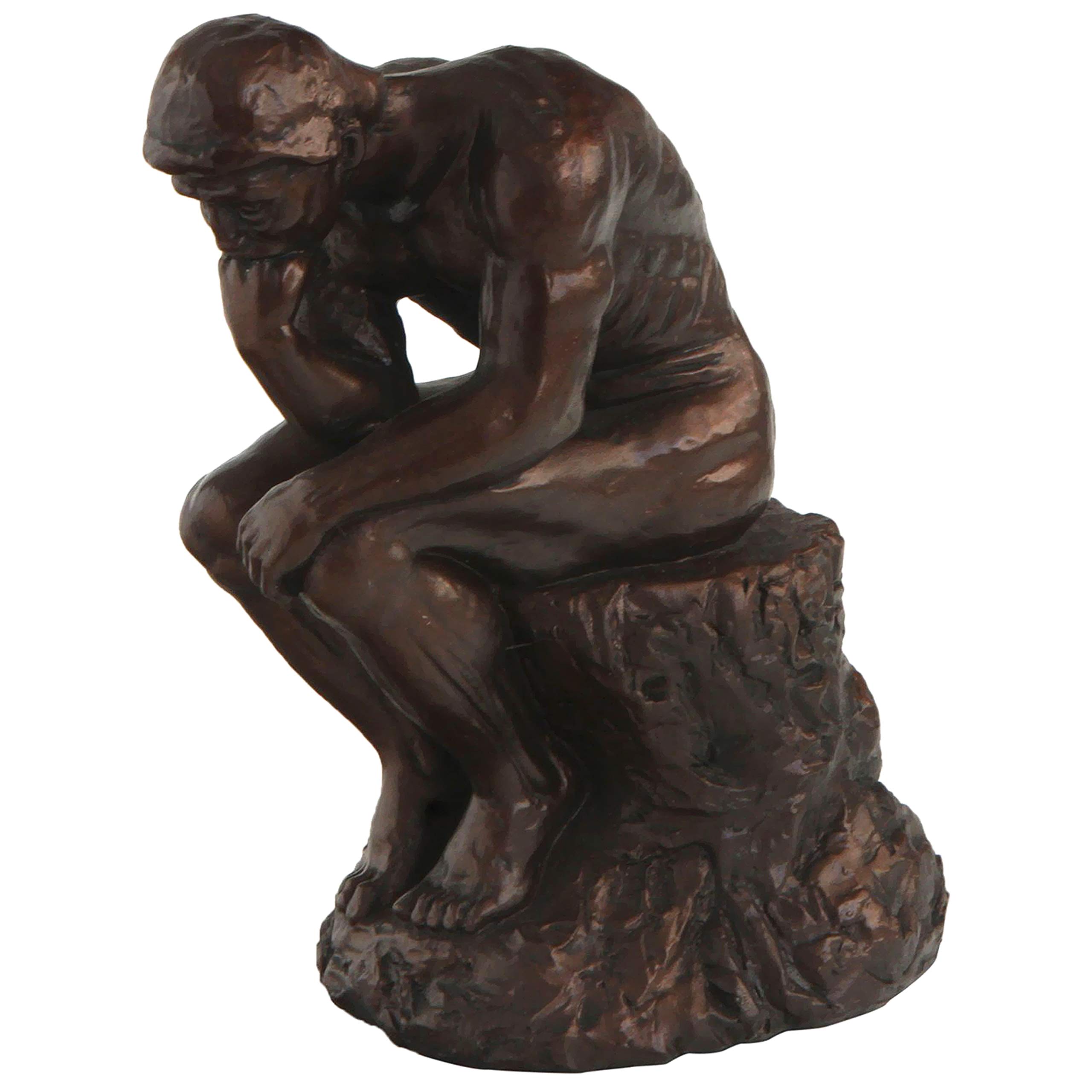Amazon.com: Culture Spot Thinker Statue by Rodin with Bronze Finish ...
