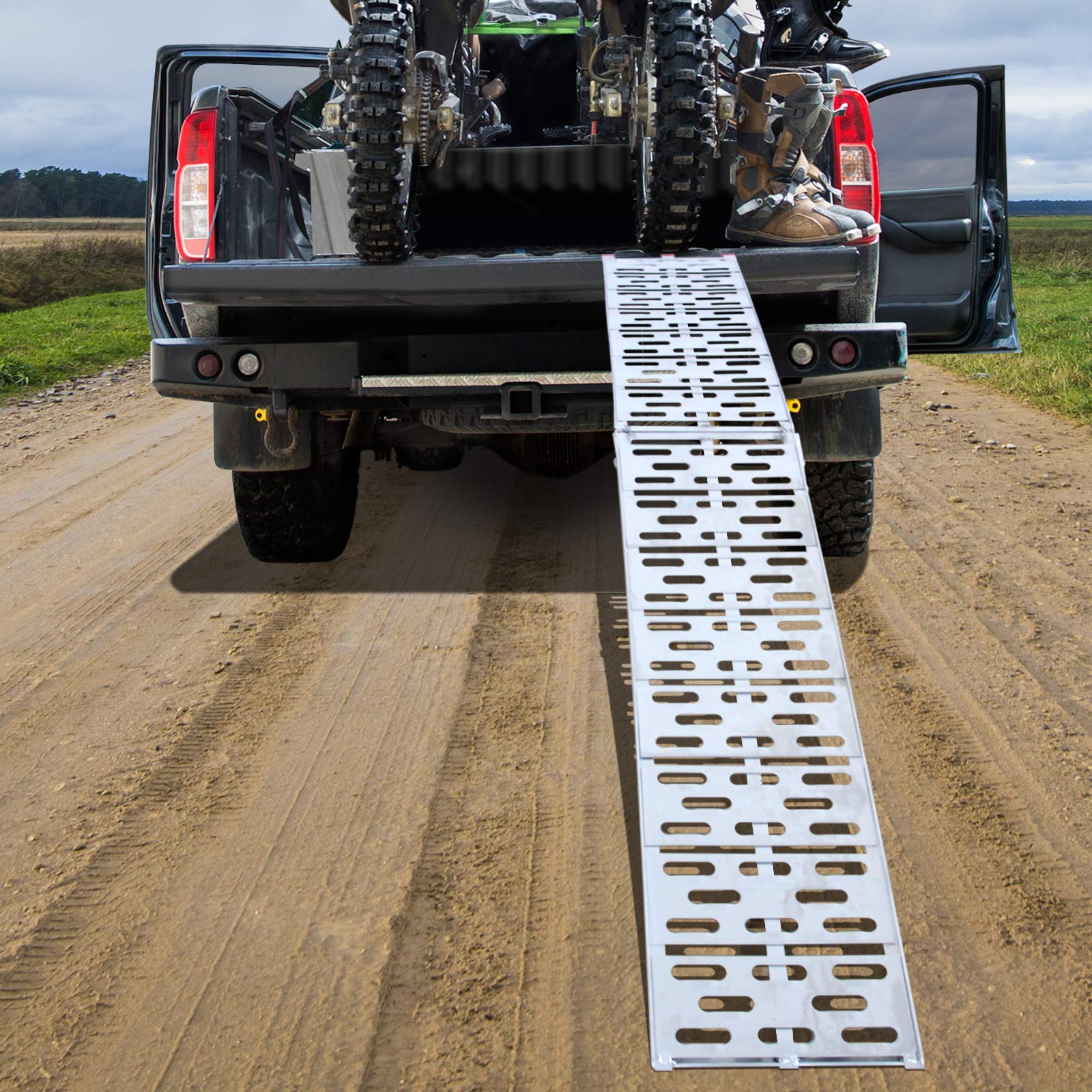 Jago Loading Ramp Aluminum 750 lb max per ramp - Single or as a Set of ...