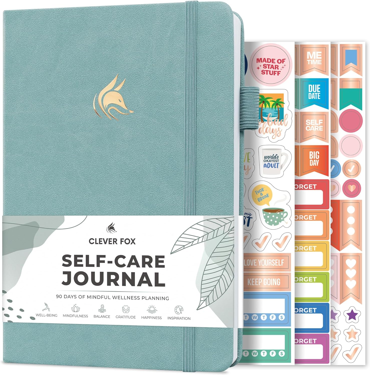 Clever Fox Self-Care Journal – Daily Reflection Notebook – Mental ...