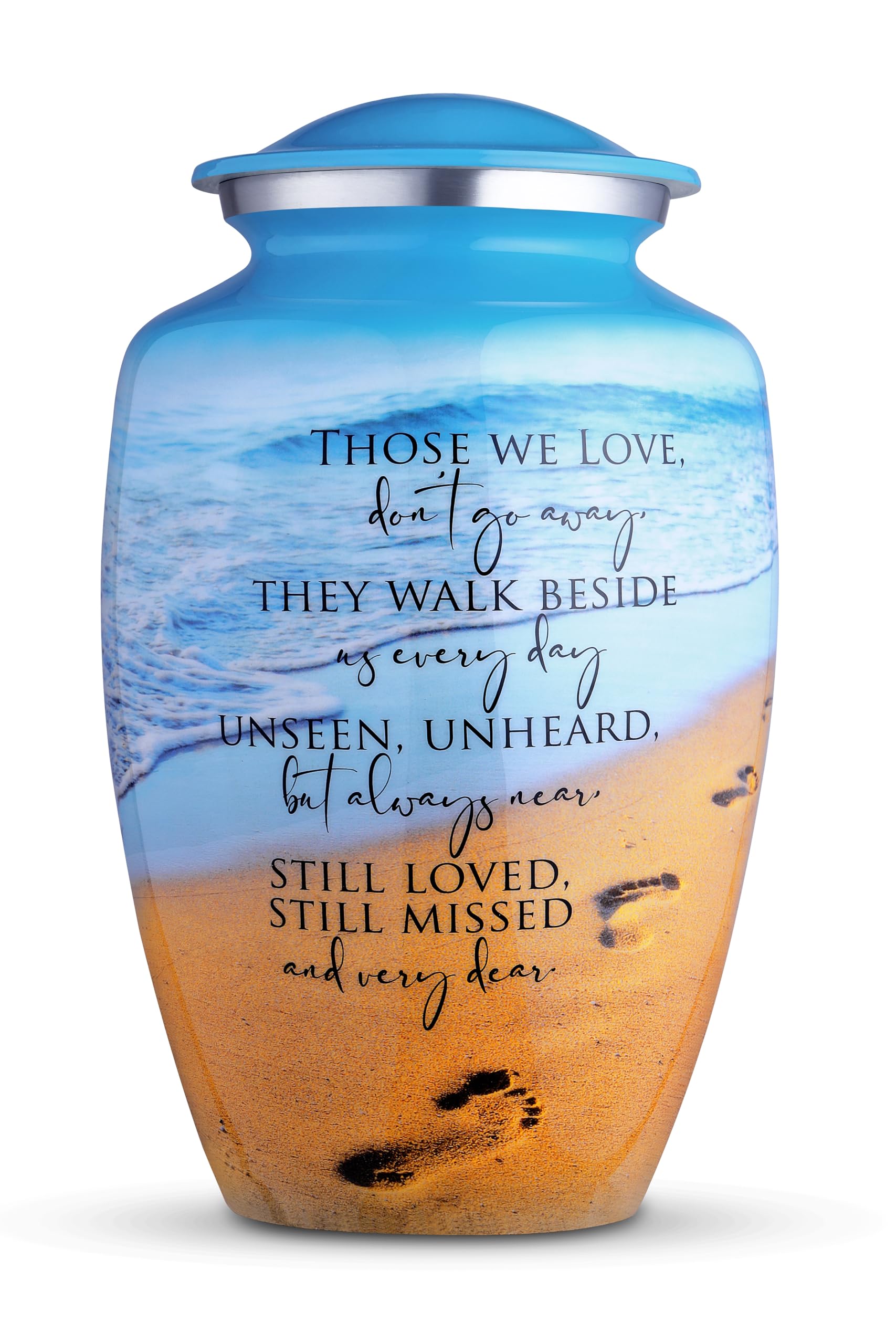 Amazon.com: Cogent Memorials - Cremation Urn for Human Ashes for Women ...