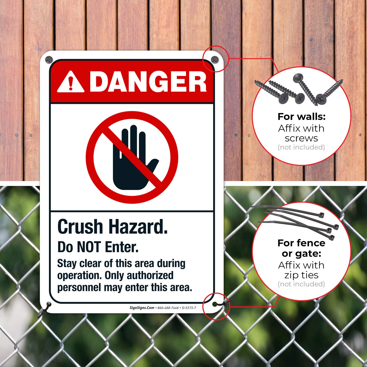 Gate Crush Signs Crush Gates Fox Bros Engineering Ltd