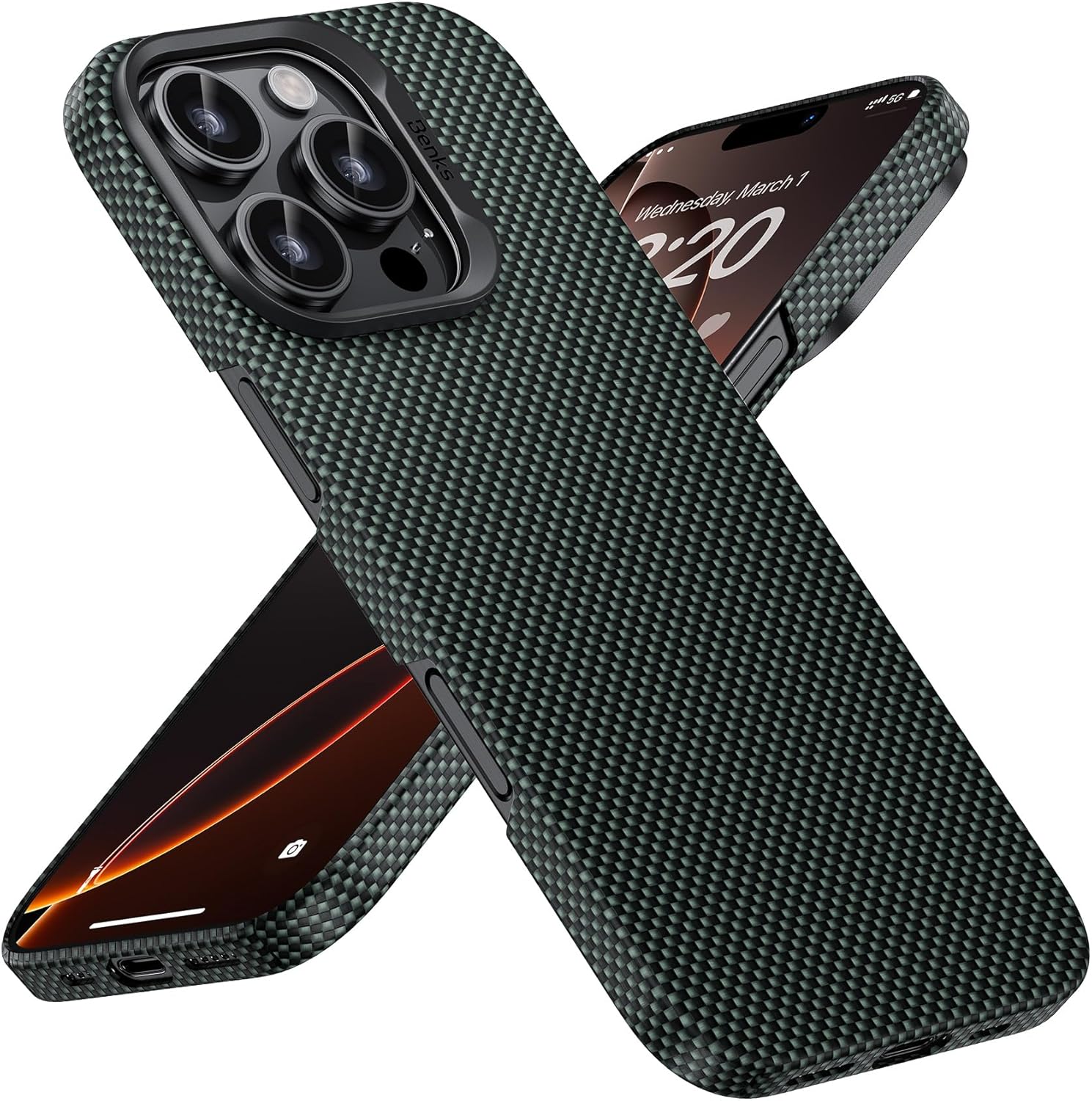 Amazon.com: BENKS for iPhone 16 Pro Case Compatible with Magsafe ...