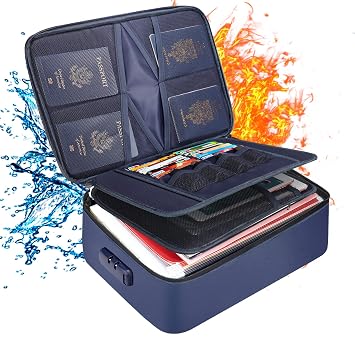 DocSafe File Organizer Bag with Lock,Fireproof Document Organizer Bag ...