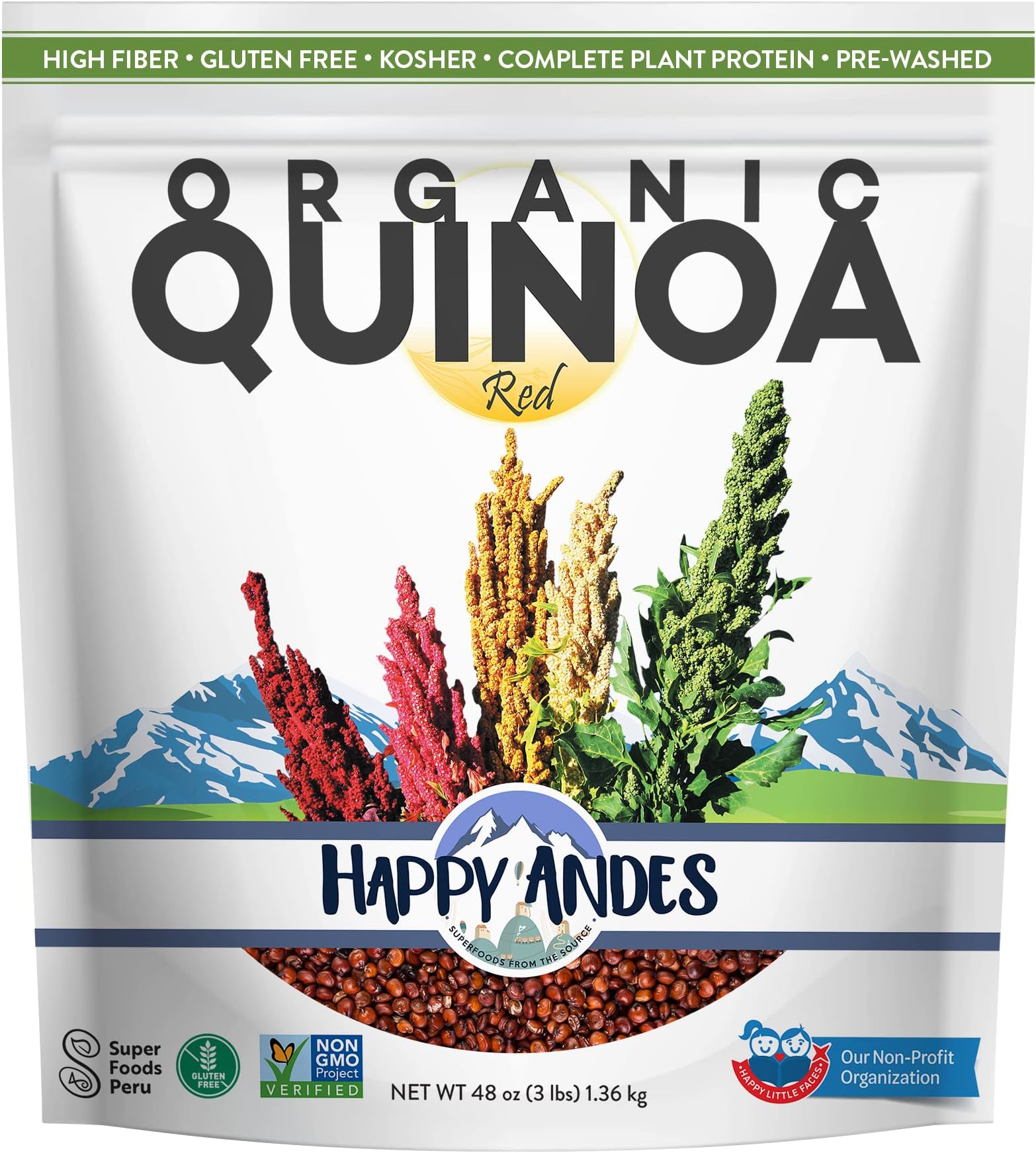 Amazon.com : Baron’s Whole Grain Gluten Free Quinoa | 100% All Natural ...