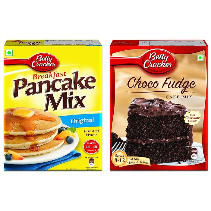 Buy Betty Crocker Complete Pancake Mix,Original 1 kg and Betty Crocker ...