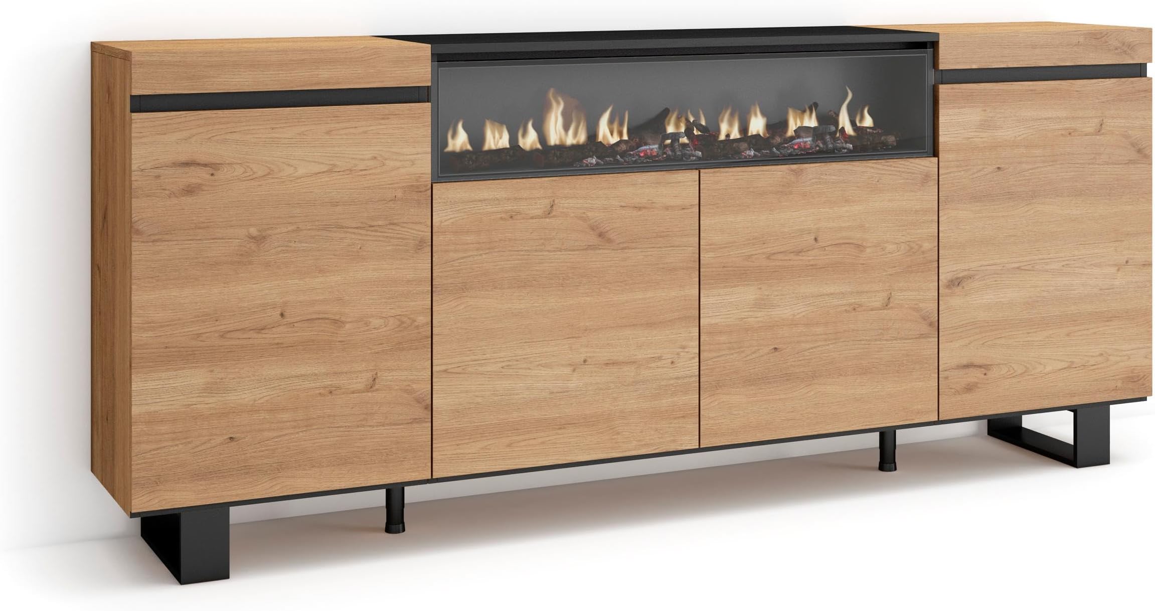 Skraut Home | Buffet salon et Cuisine | Meuble de Rangement, Commode ...