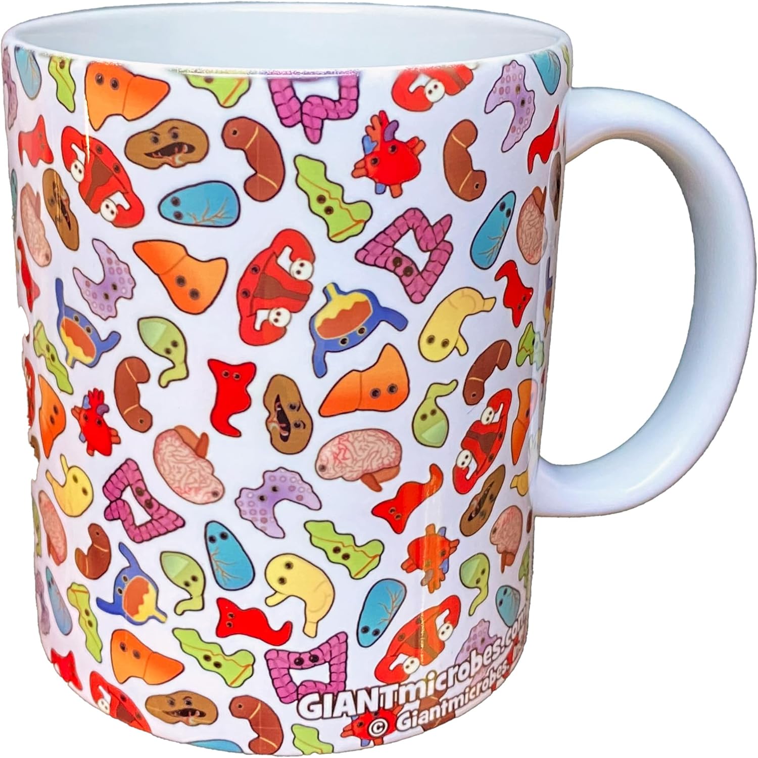 Amazon.com: GIANT MICROBES Art Mug - 11 OZ Colorful Coffee Mug, Unique ...
