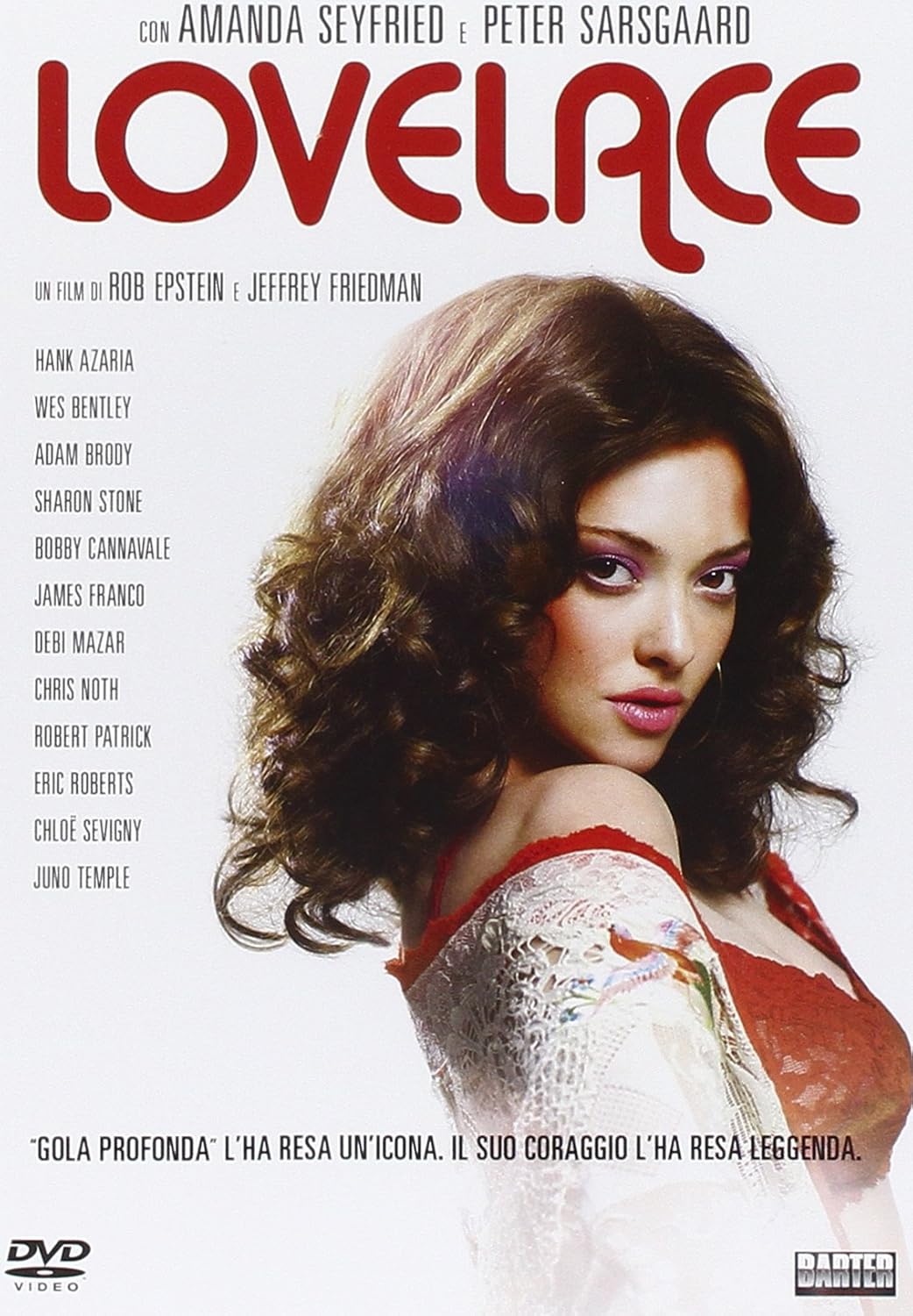 Lovelace (DVD): Amazon.it: Amanda Seyfried, Peter Sarsgaard, Adam Brody ...