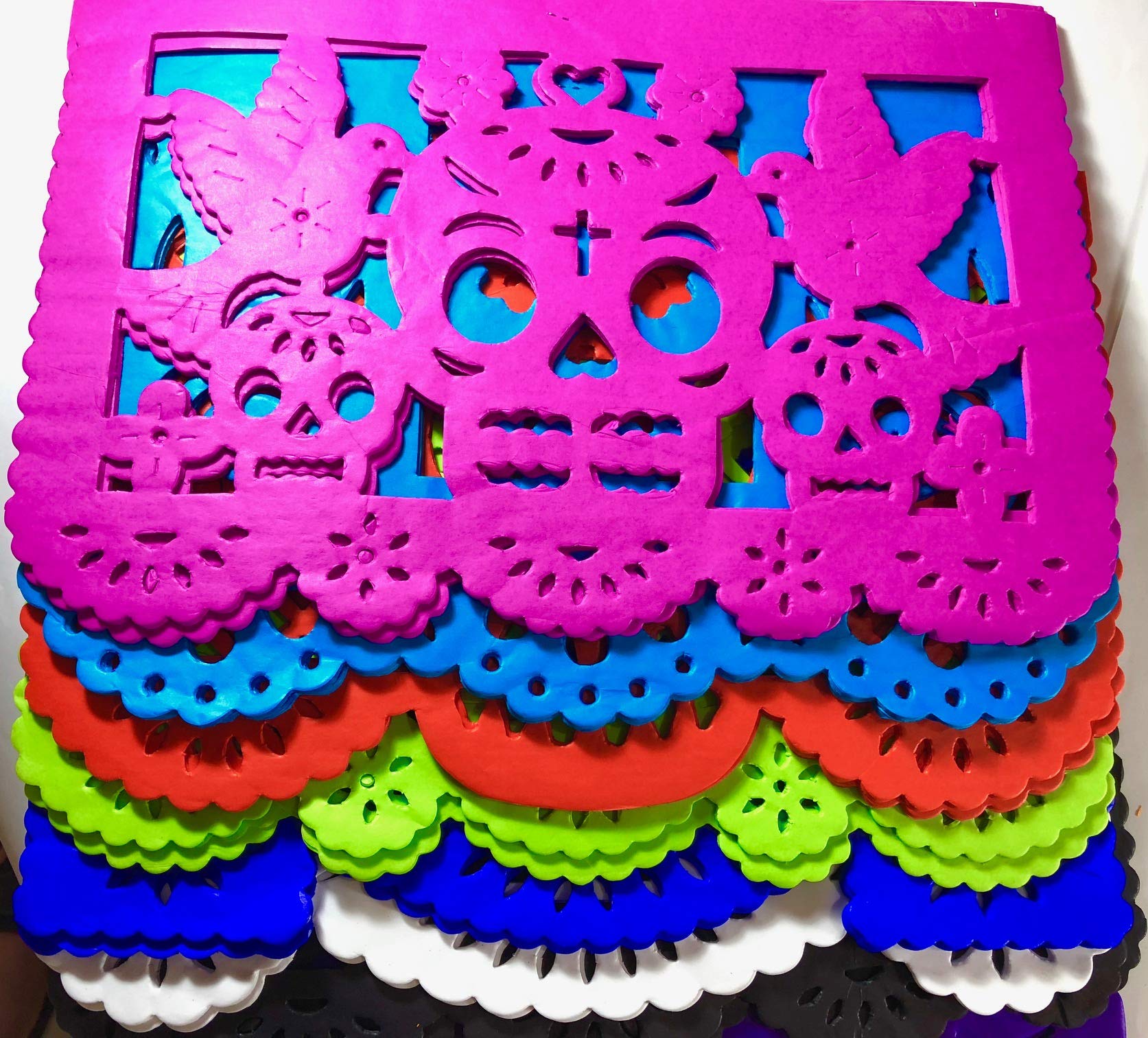 Buy 50 Frontales Pack Altar De Ofrendas Supplies Kit Dia De Muertos Day