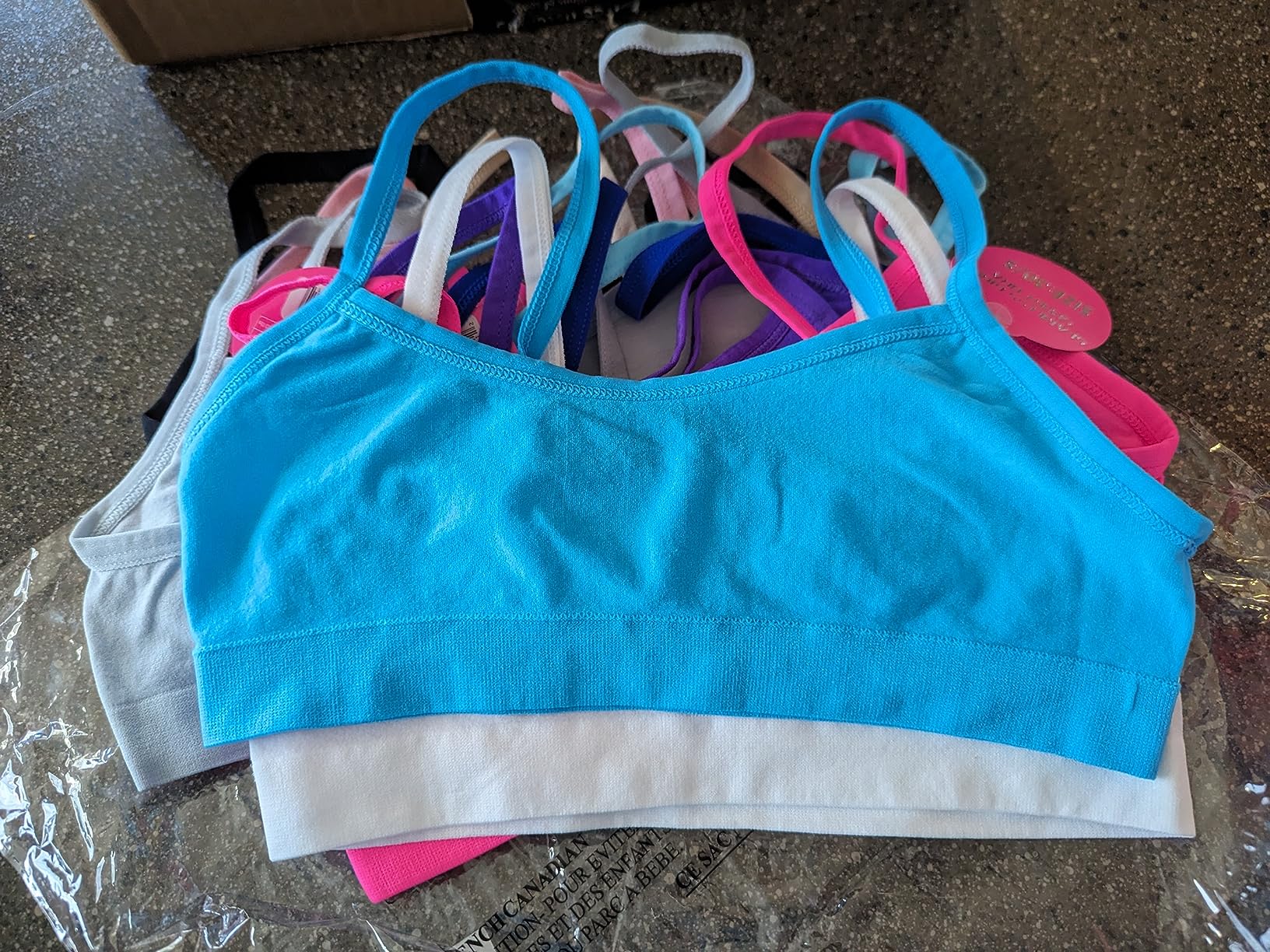 $7/mo - Finance Alyce Intimates Girls Cotton Cropped Cami Training Bra ...